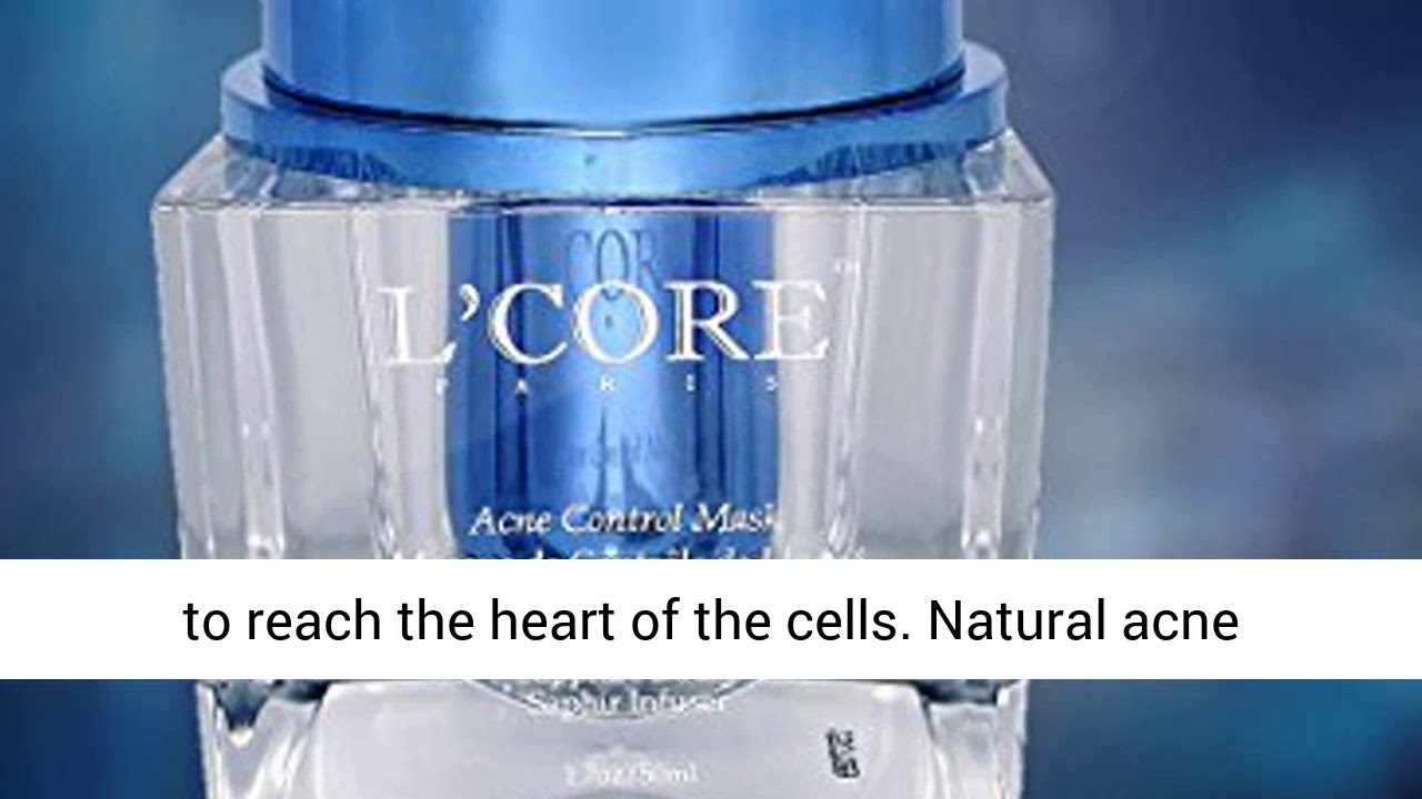 L'core Paris Acne Control Mask - Size 1 7oz - 50ml - natural acne ...