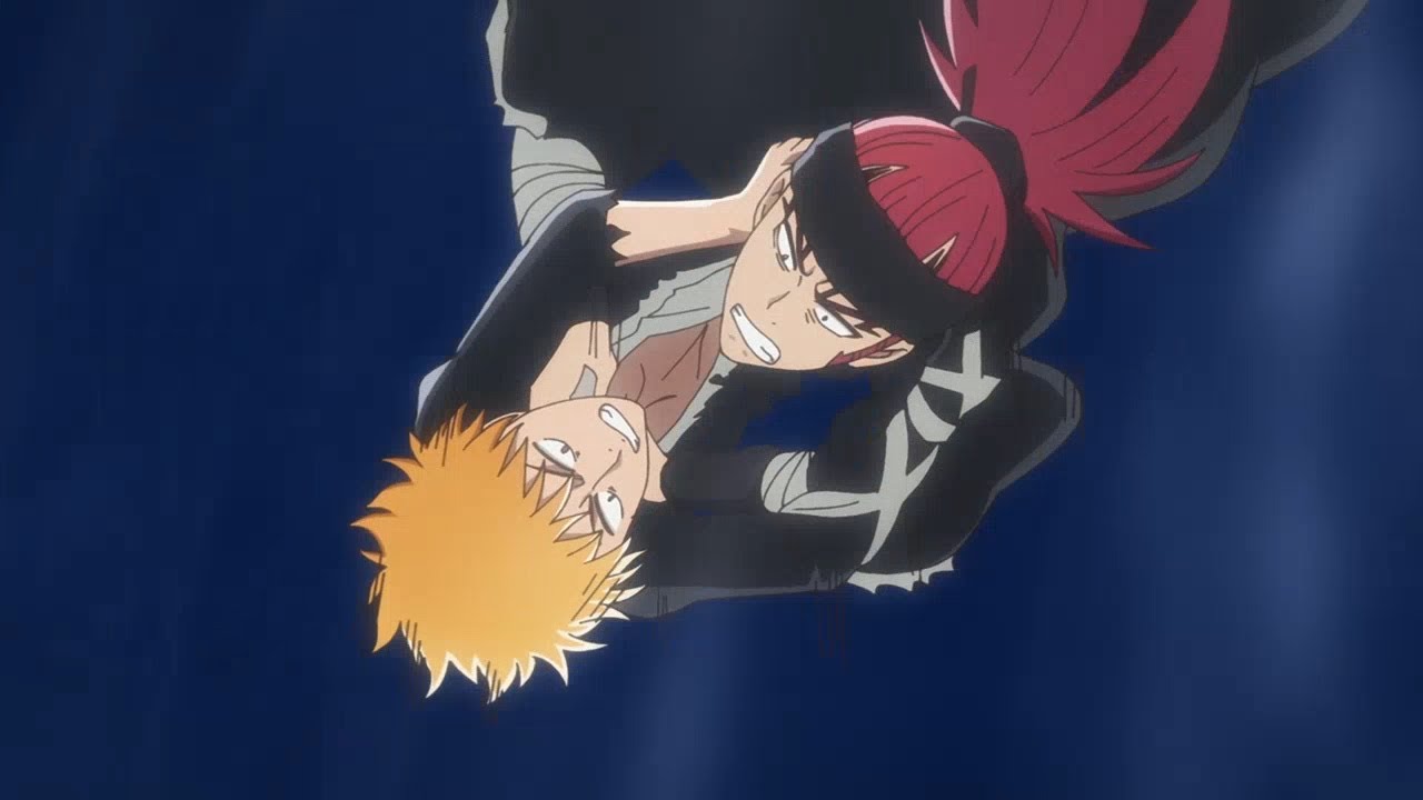 Ichigo And Renji Are Almost Dead From Falling From The Sky | BLEACH ...