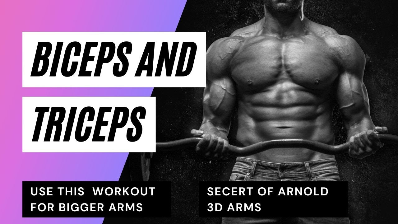 Arnold 3D Biceps & triceps Exercises 💪 @monufitness410 - YouTube