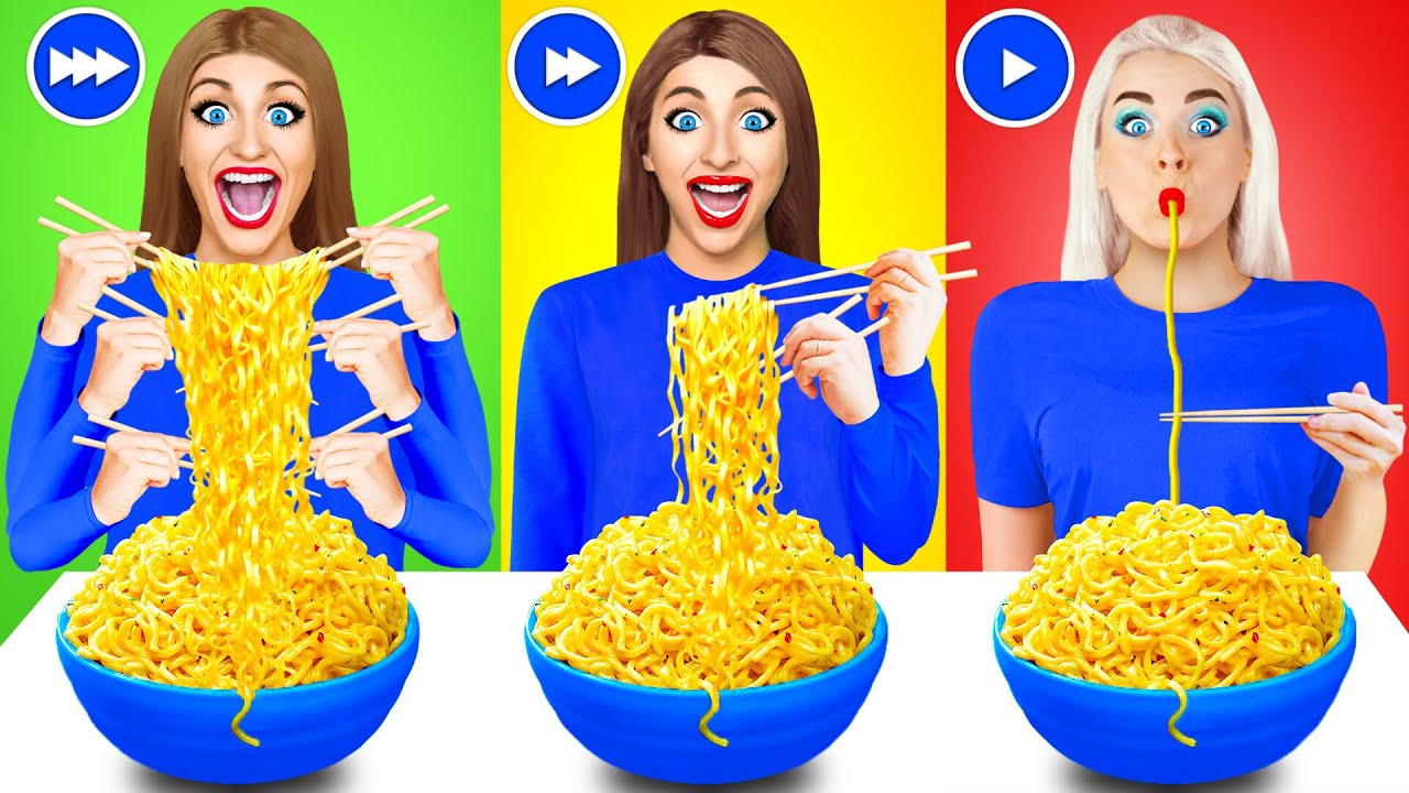 Fast, Medium or Slow Food Challenge | Funny Challenges by Multi DO Food ...