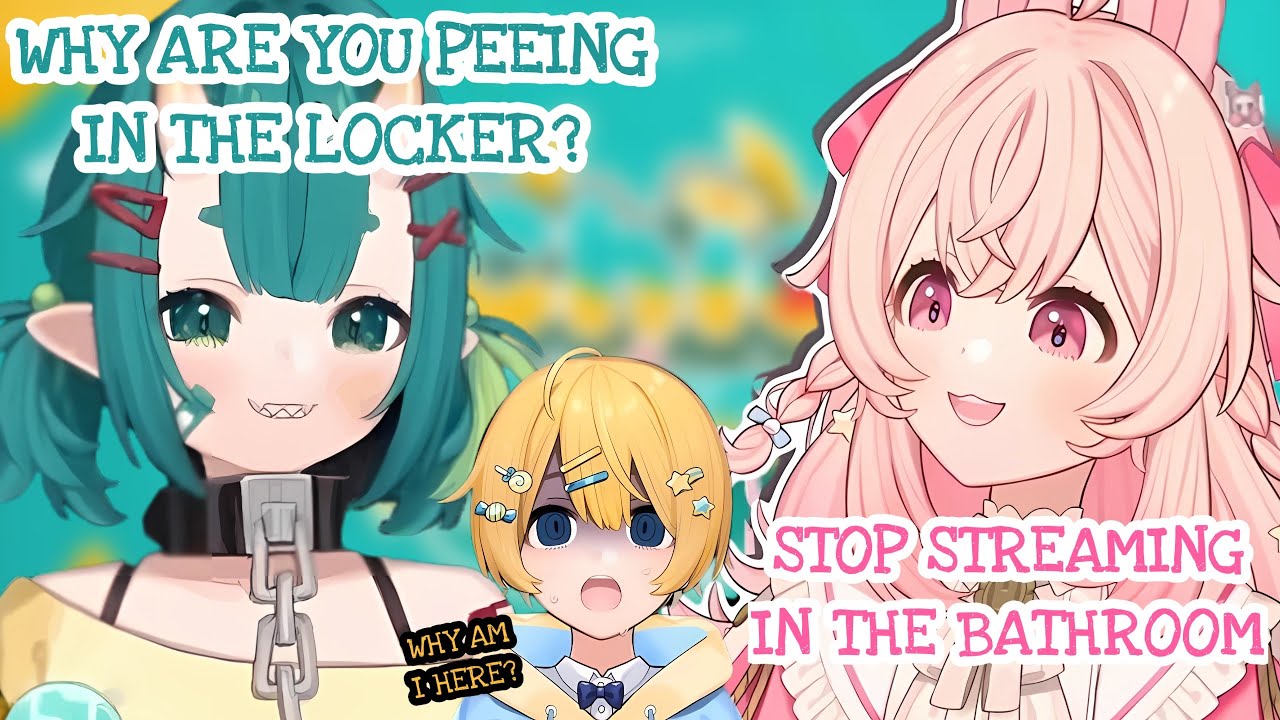 Pippa and Chio Chompi family bonding inside locker - YouTube