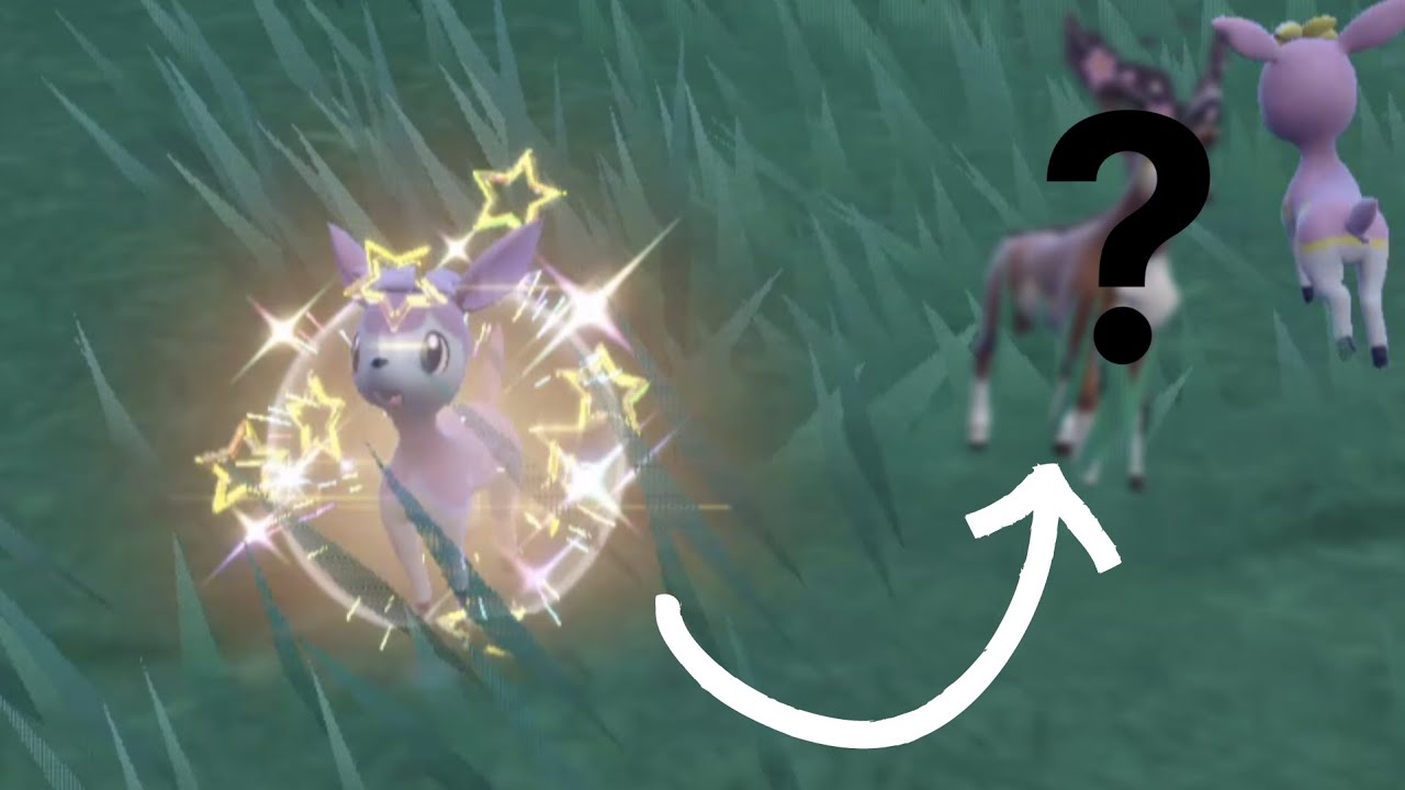 This shiny is IMPOSSIBLE to see!! | Shiny Deerling in Pokemon Scarlet ...