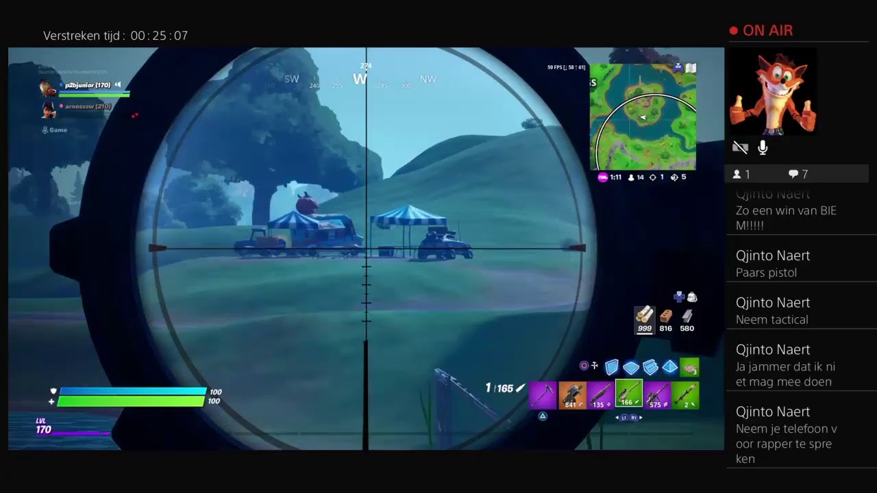 Fortnite met arne - YouTube