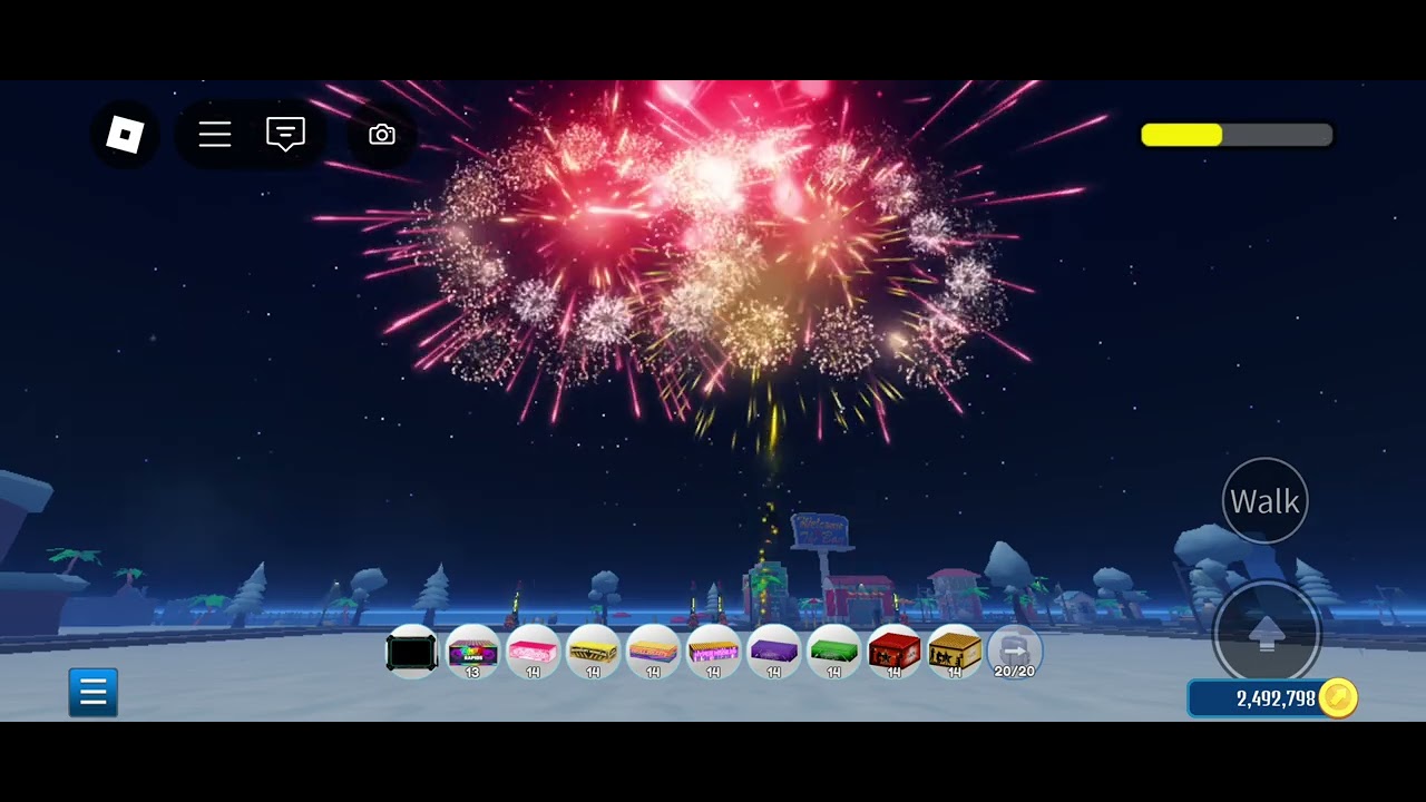 Firework display in roblox #fireworks #roblox #show #display #fun #cool ...