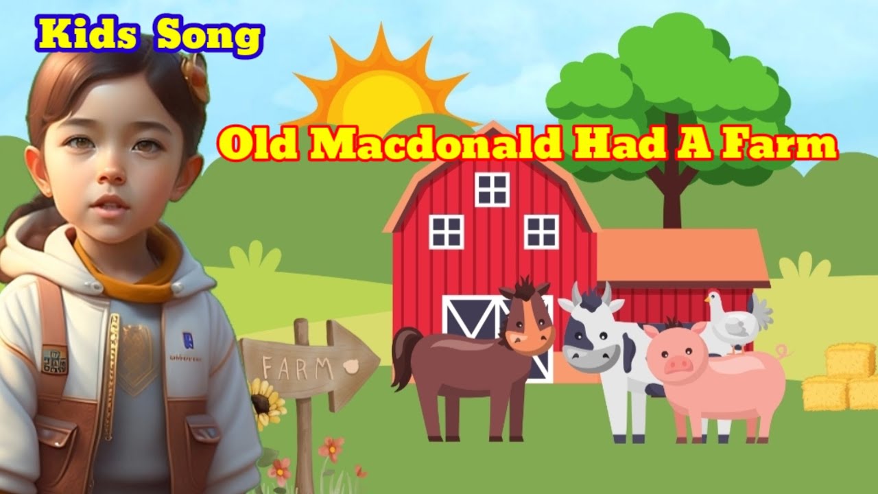 Kids Song "Old Macdonald Had A Farm" - YouTube