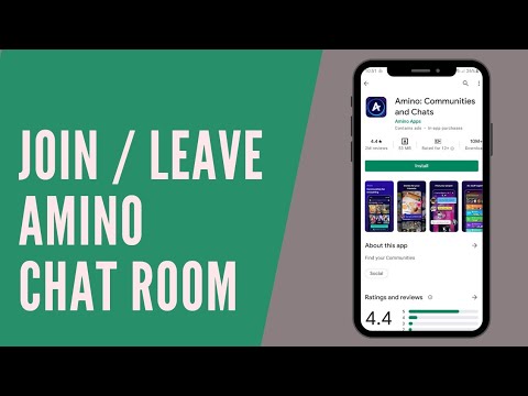 How To Join / Leave Chat Room In Amino App | Amino: Communities and ...