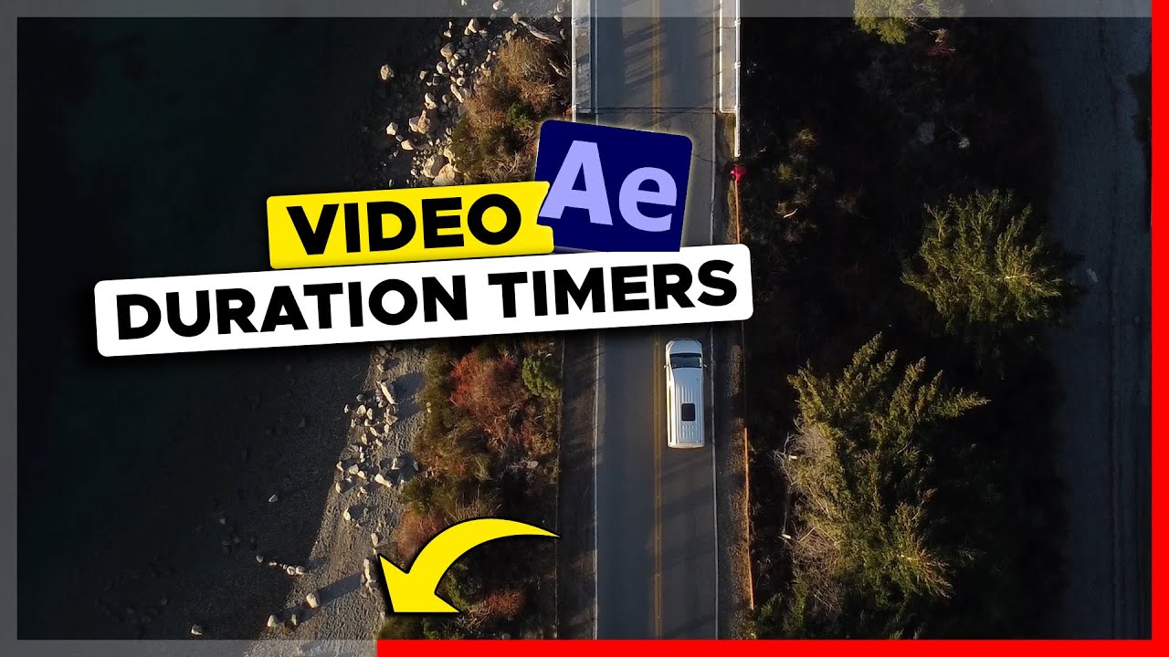 How to Create Video Duration Timers Bar in Adobe After Effects - YouTube