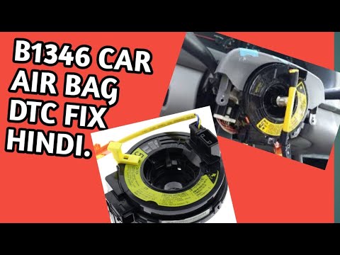 B1346 CAR AIR BAG DTC. - YouTube