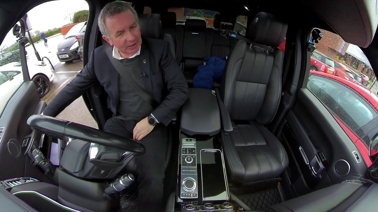 How to operate the Self Parking System in a 2015 Range Rover - YouTube