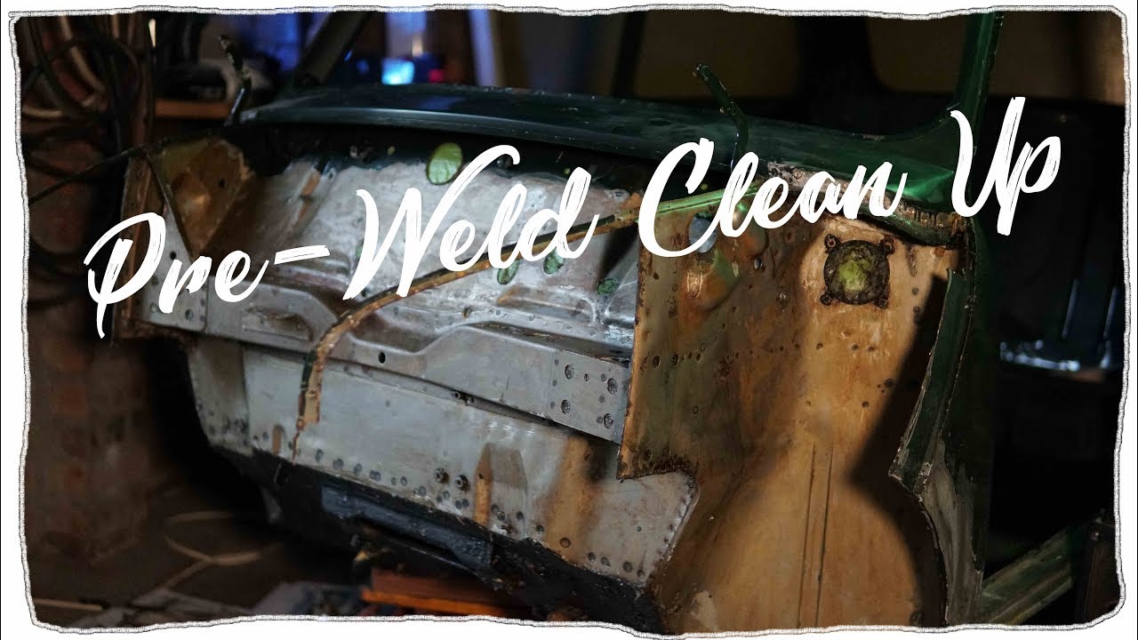 Classic Mini Pre Weld Clean Up And Rust Protection - YouTube