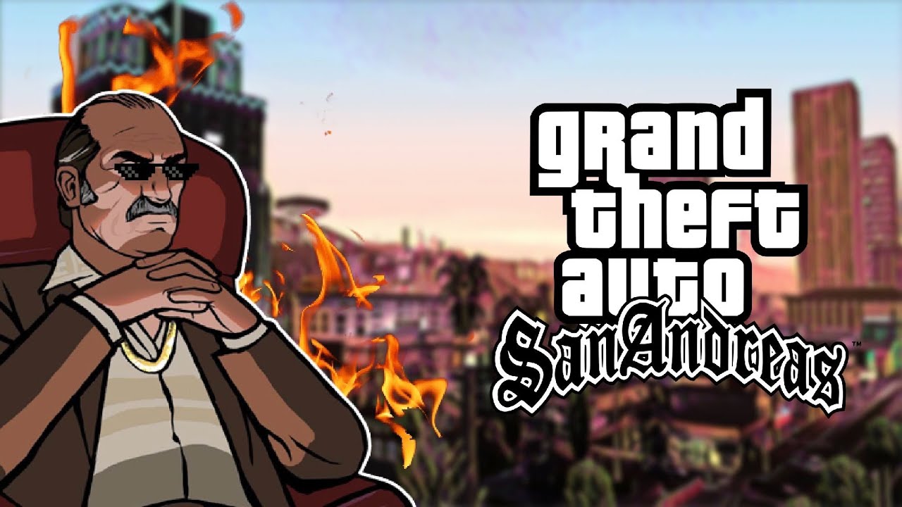 Skinny Afro CJ Got the Heat! | Grand Theft Auto: San Andreas | Funny ...