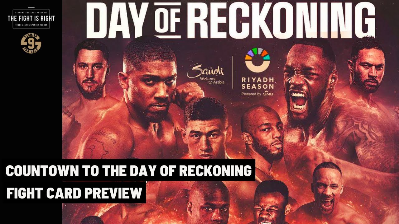 RIYADH SEASON COUNTDOWN! FIGHT CARD PREVIEW - YouTube