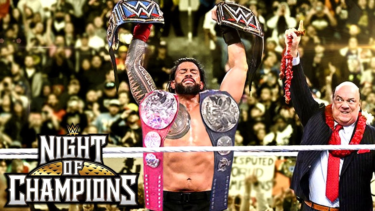 Roman Reigns With Four Titles? Most Shocking WWE Night of Champions ...