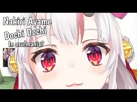 So i made Nakiri Ayame Dochi Dochi Song in Osu!mania... - YouTube