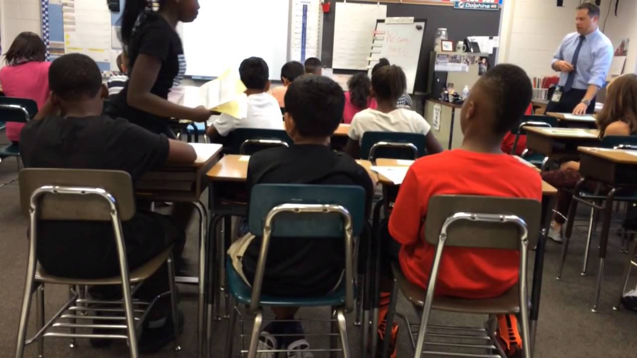 first Day Of School at Holtzman Elementary - YouTube