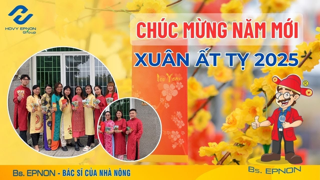 🧧 CHÚC MỪNG NĂM MỚI 2025 - NĂM ẤT TỴ 🧧 HOVY EPNON GROUP - YouTube