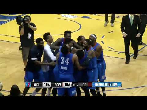 Dwight 'Bikes' Buycks Game Winner Buzzer Beater over Warriors Throwback in 2016 #tissotbuzzerbeater