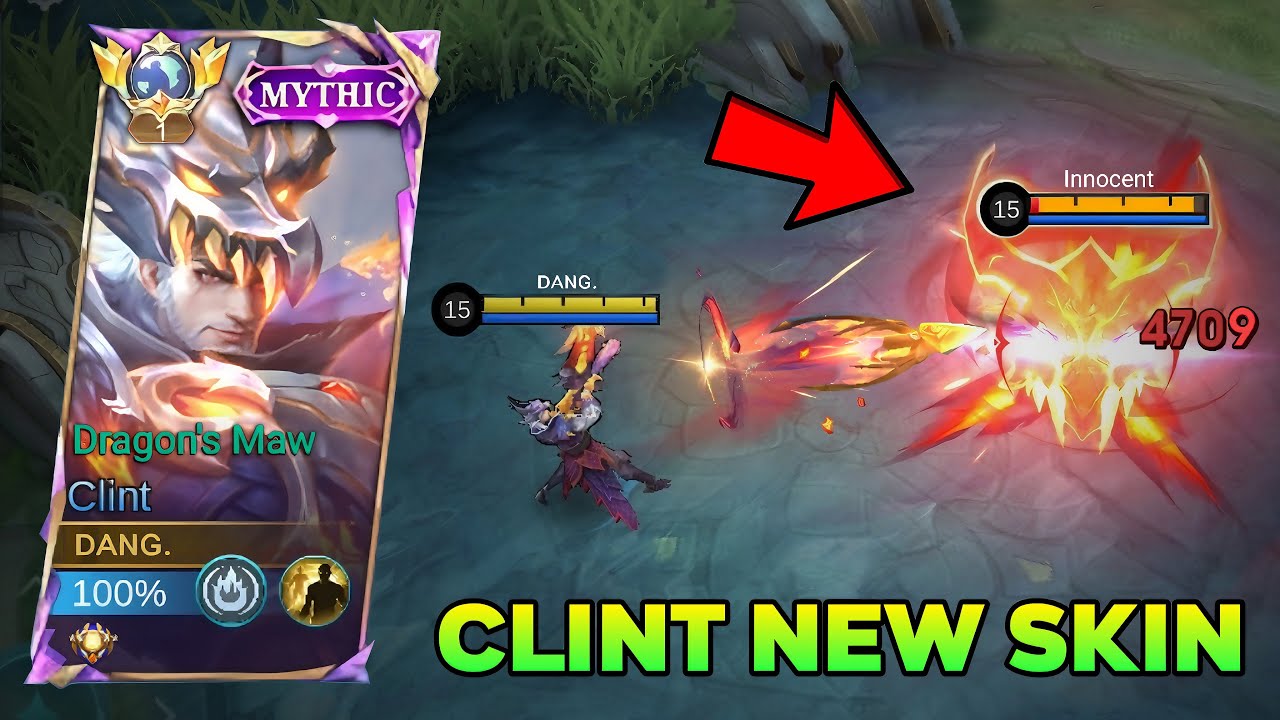 FINALLY!! THANK YOU MOONTON FOR THIS NEW CLINT MYTHIC SKIN SKILL ...