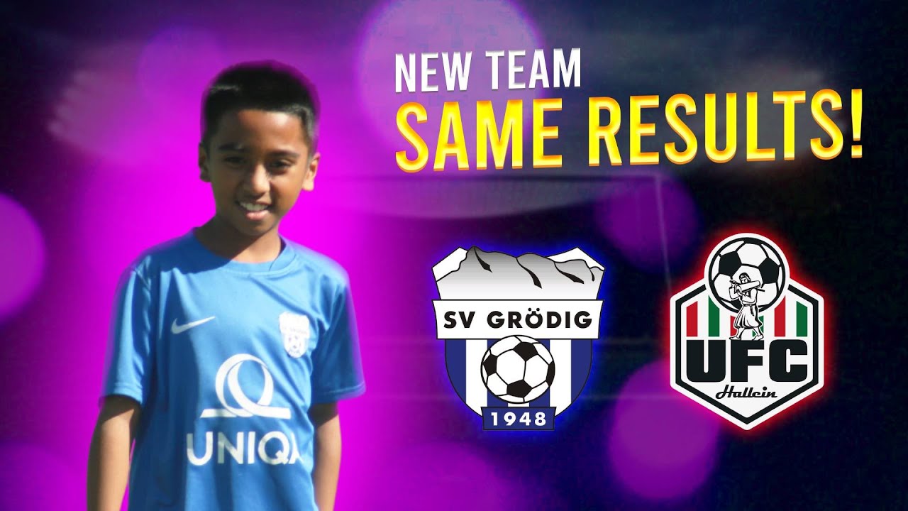SV Grödig U10 vs UFC Hallein U10 ⚽ | First Match for Joshua's New Team ...