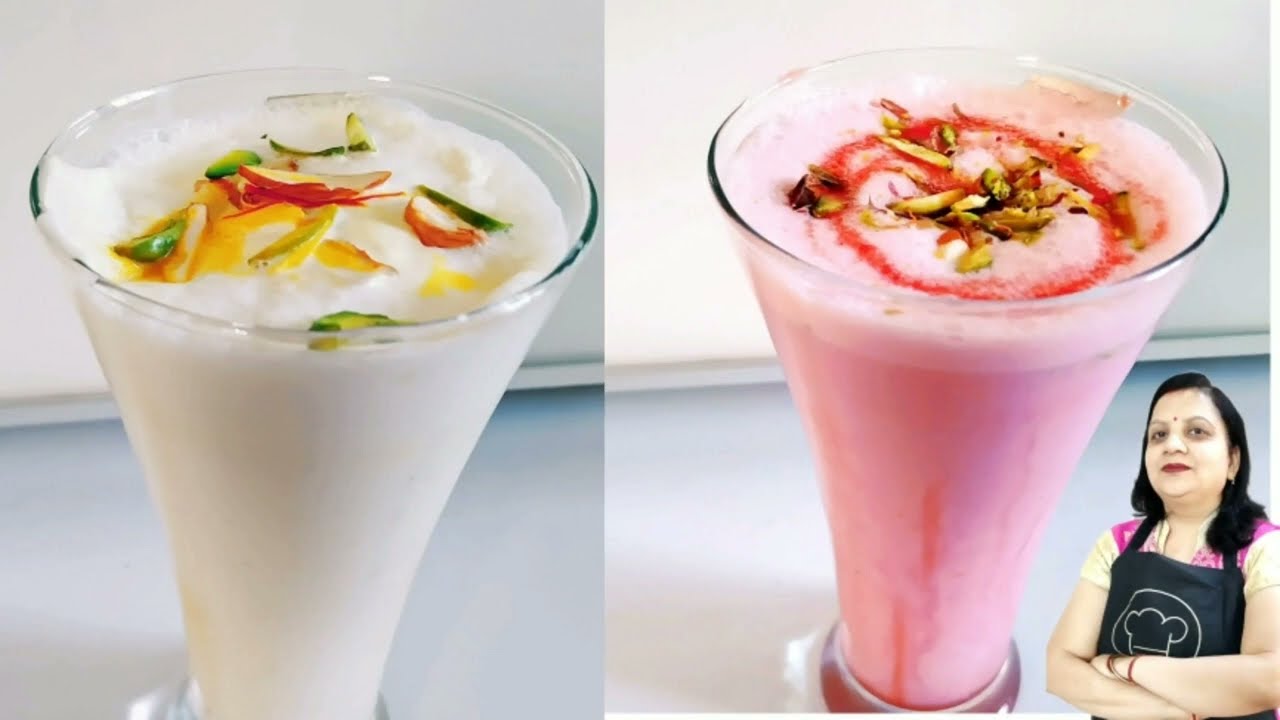 panjabi lassi / malai lassi/ rooh afja lassi/ पंजाबी लस्सी/2 type lassi ...