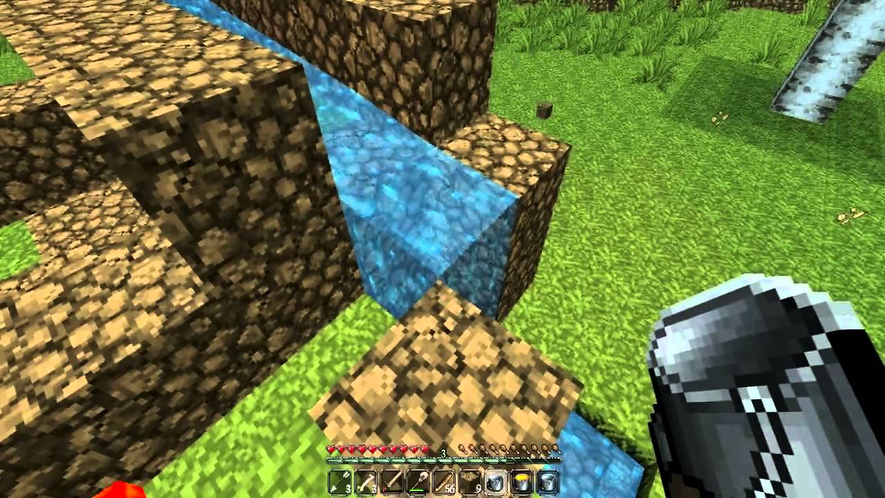 Minecraft: #015 - Learning Minecraft Liquid Physics - YouTube