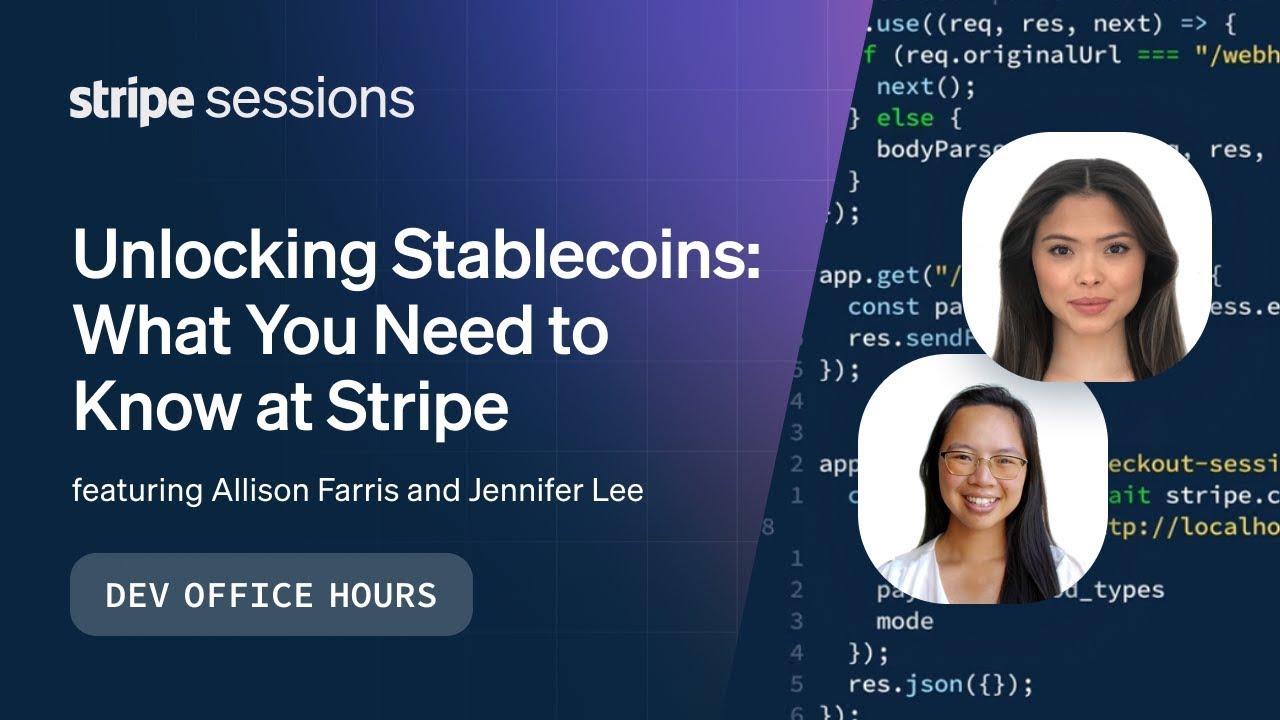 Unlocking Stablecoins: What You Need to Know at Stripe - YouTube