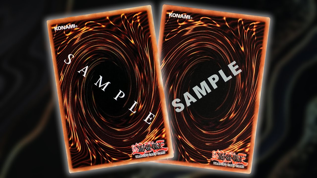 Yugioh Cards Back