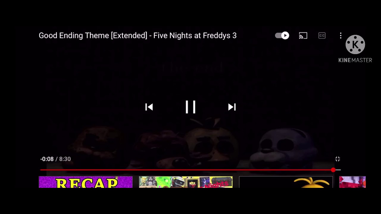 FNAF 3 Good Ending Music (Reversed) - YouTube
