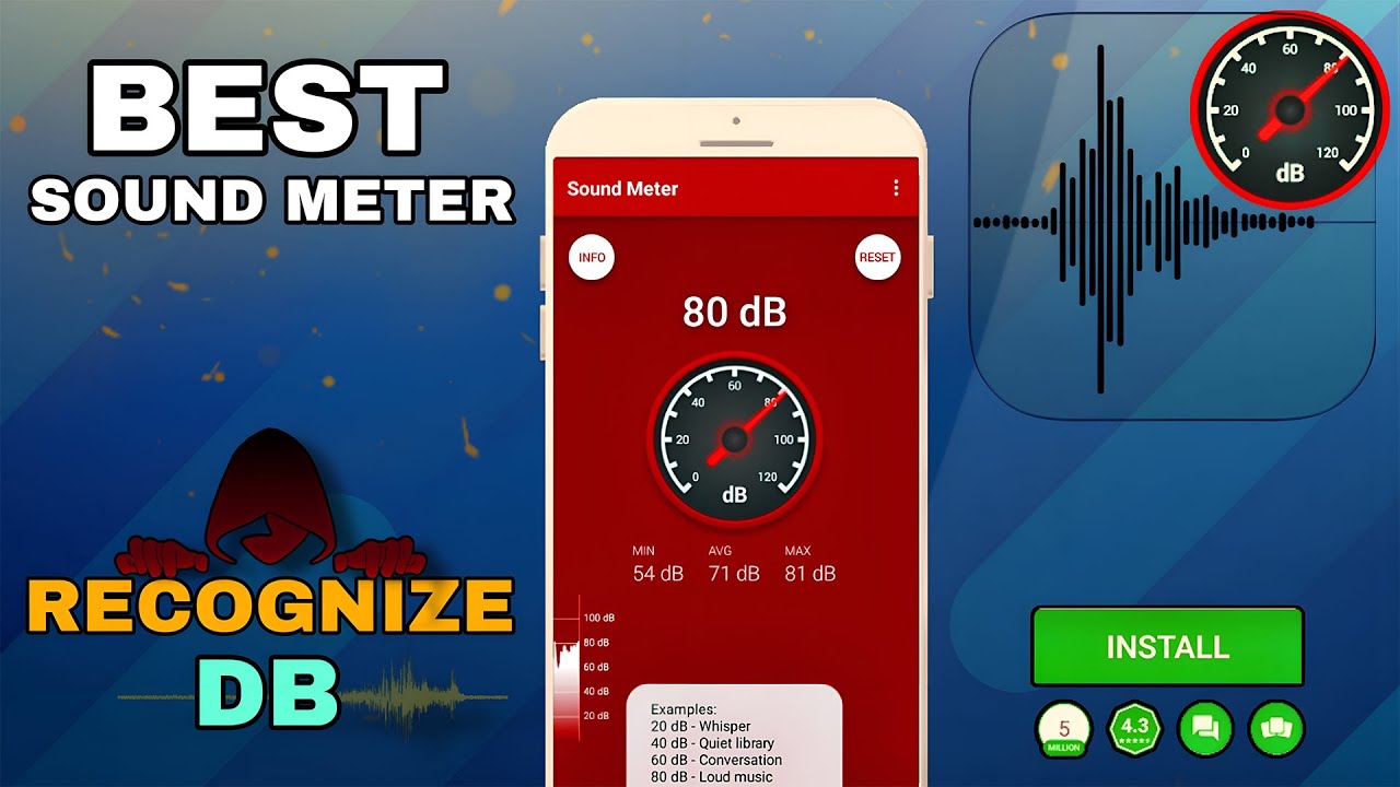 Android Sound Meter - YouTube