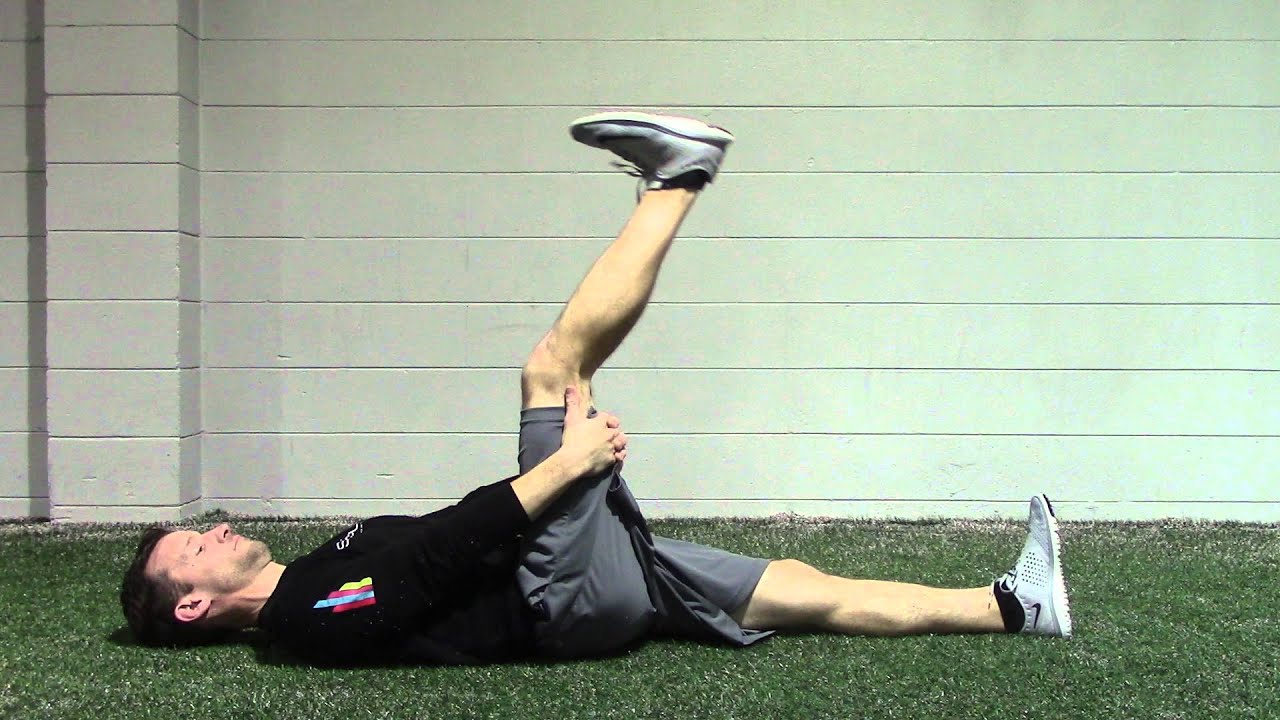 Dynamic Hamstring Stretch - YouTube