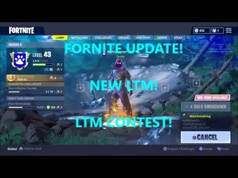 FORTNITE UPDATE! - SOLO SHOWDOWN CONTEST! - HOW TO ENTER? - YouTube