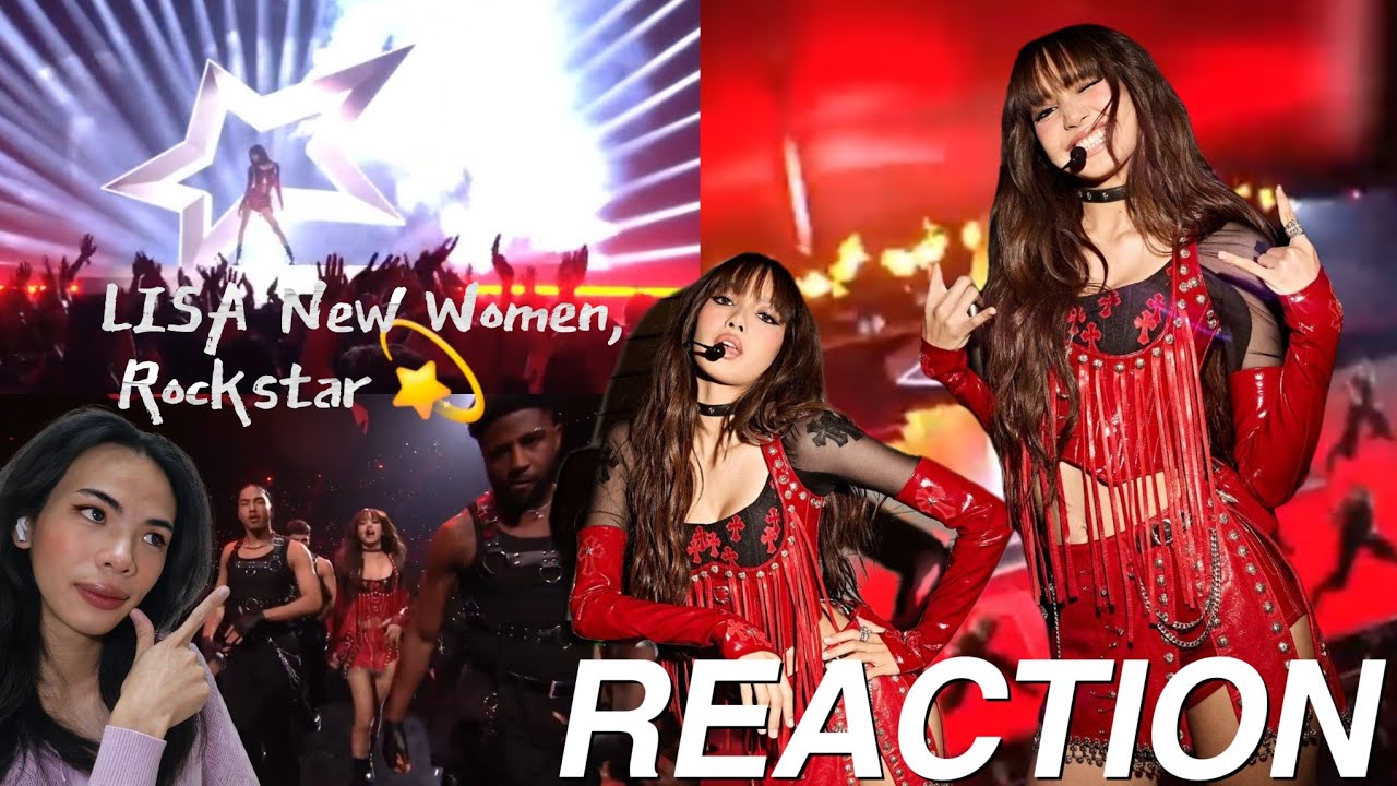 ชวนกันดูREACTION | LISA - Rockstar + New Woman VMAS 2024 PERFORMANCE‼️ ...