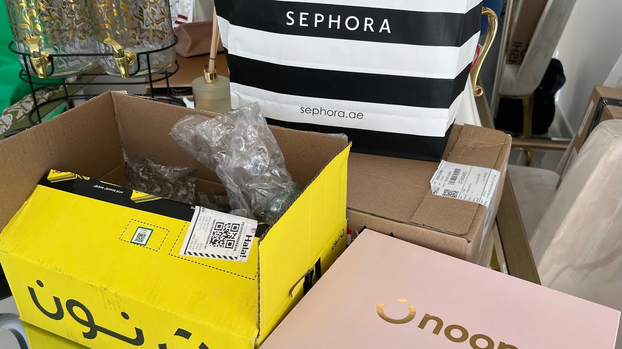 MEGA HAUL SEPHORA + NOON #sephorahaul #noonhaul #haul #dubai #romania ...