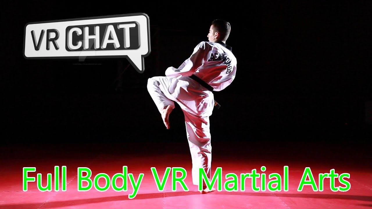 VR Chat Full body Martial Arts Demonstration - YouTube