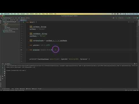 02_Grundlagen der Programmierung mit Kotlin - Datentypen (basic) - YouTube