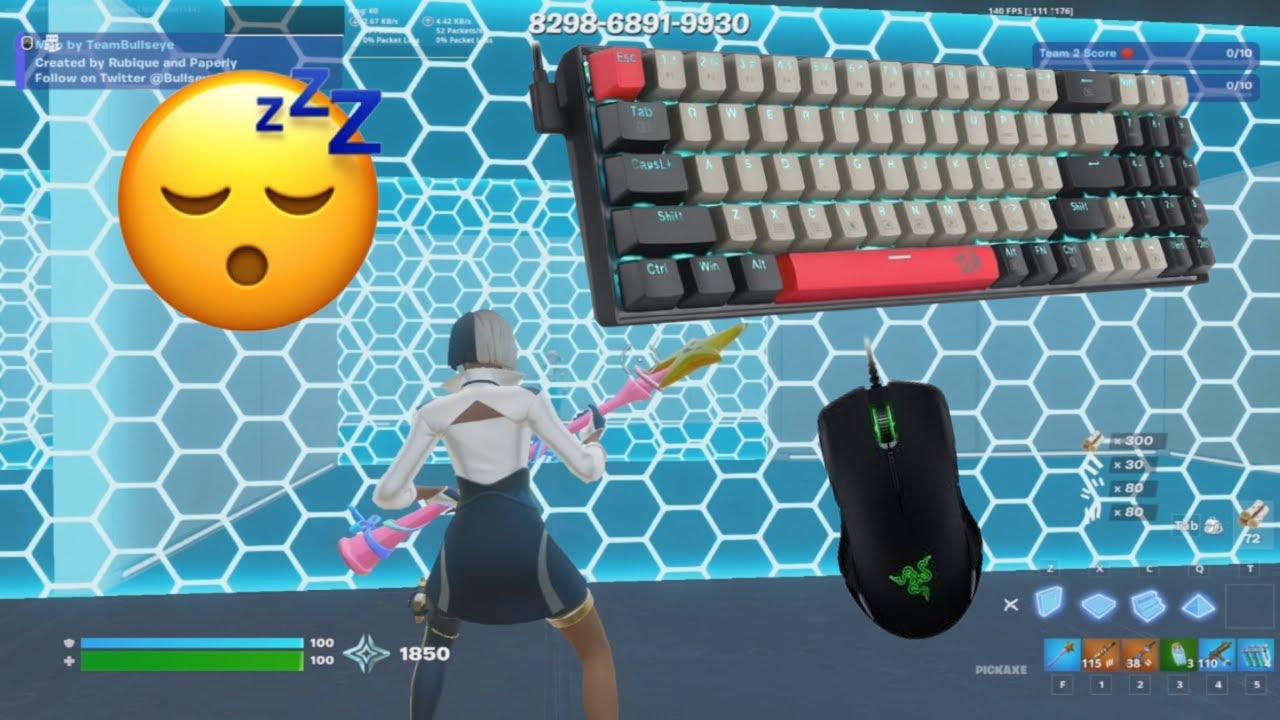 Keyboard ASMR Chill🤩 1v1 Piece Control 🏆Satisfying Gameplay 🎧(2k 165fps ...