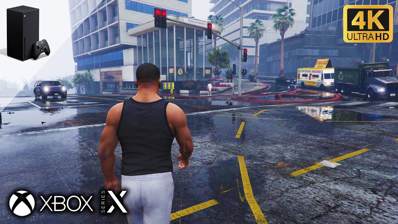 Grand Theft Auto V (GTA 5) Ray Tracing - Xbox Series X Gameplay 4K ...
