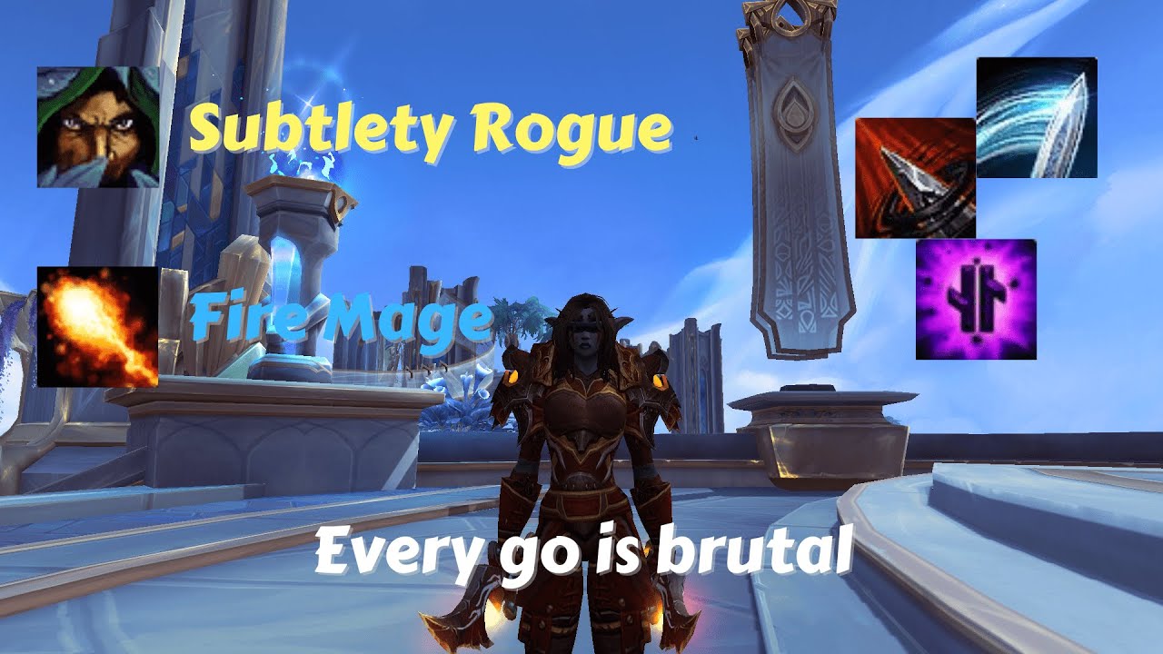 Subtlety Rogue PvP 9.1.5 | Night Elf Kyrian Rogue really is made for ...