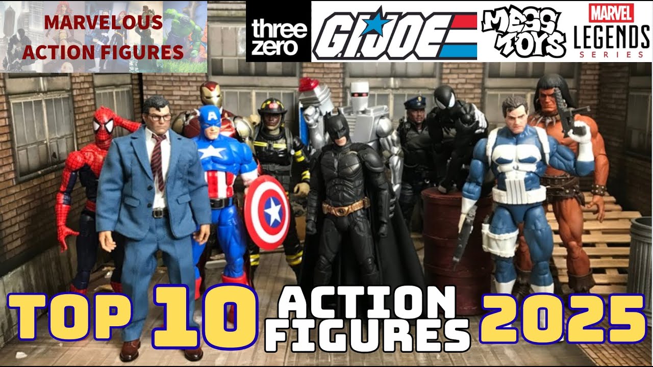My Top 10 Action Figures of 2025 - YouTube