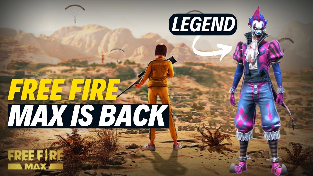 FREE FIRE MAX is back | vivaan yadav live #gaming #gameplay # ...