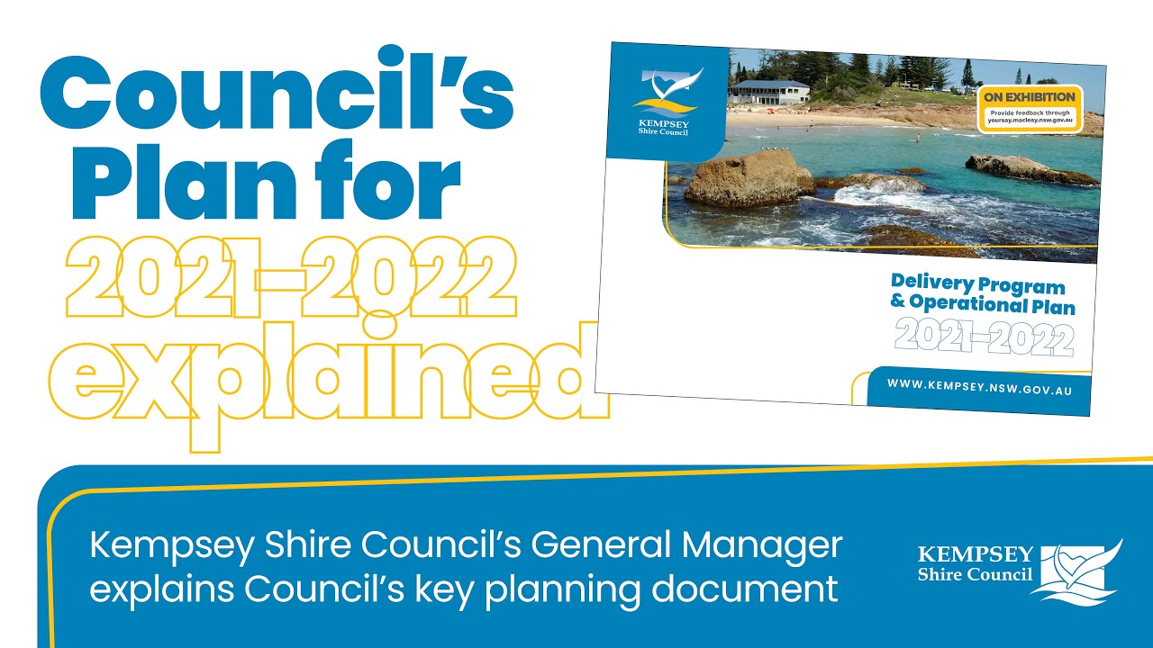 Kempsey Shire Council GM explains 2021 - 2022 DP-OP - YouTube