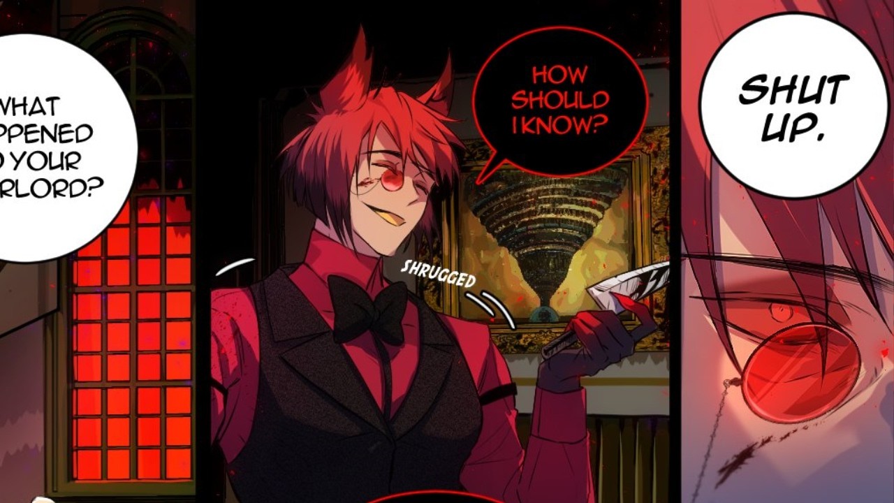Did alastor murder his master? - Hazbin Hotel comic dub - YouTube