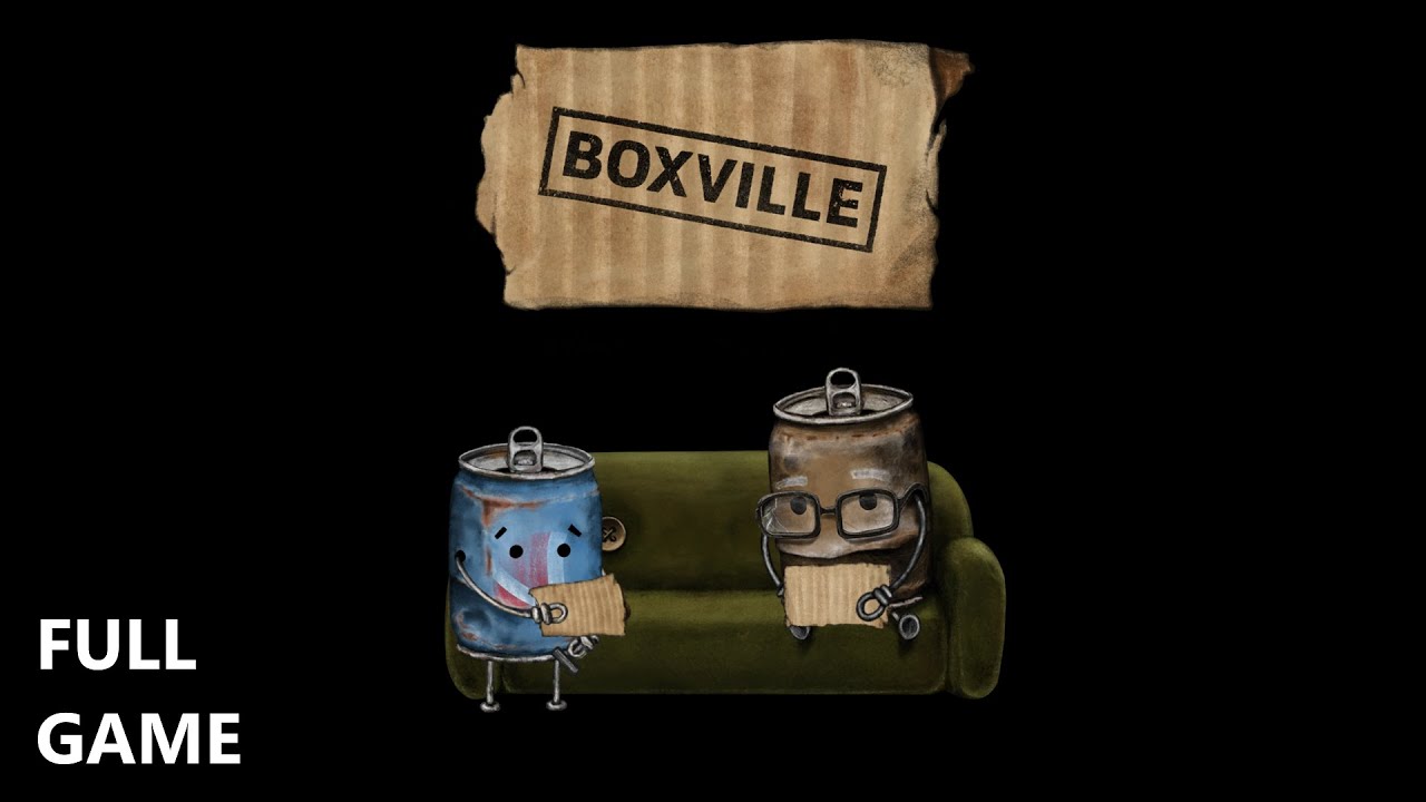BOXVILLE FULL GAME Complete walkthrough gameplay - ALL PUZZLE SOLUTIONS ...