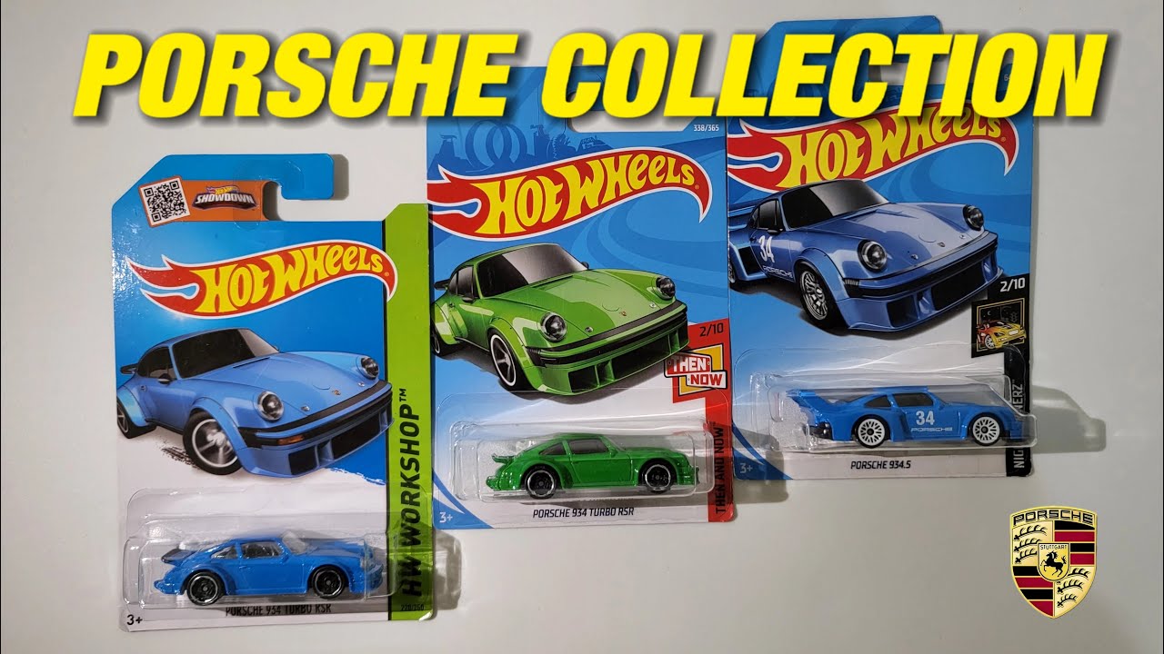 UNBOXING: Colorful Hot Wheels Porsche Collection! - YouTube