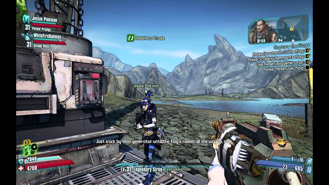 Let's Play Borderlands 2 Capture The Flag Pt2 - YouTube