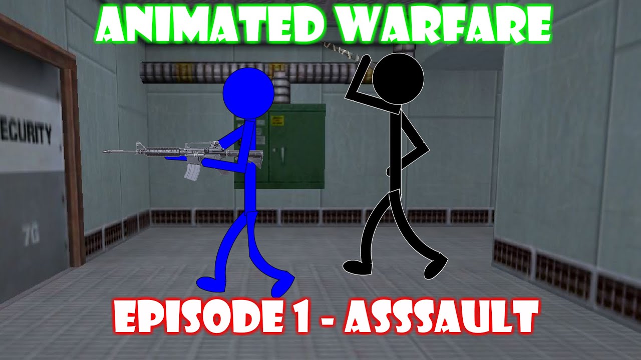Assault | Animated Stickfigure Warfare | Episode 1 - YouTube
