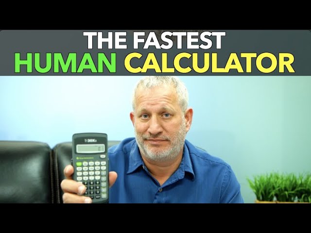 Fastest Human Calculator On Earth
