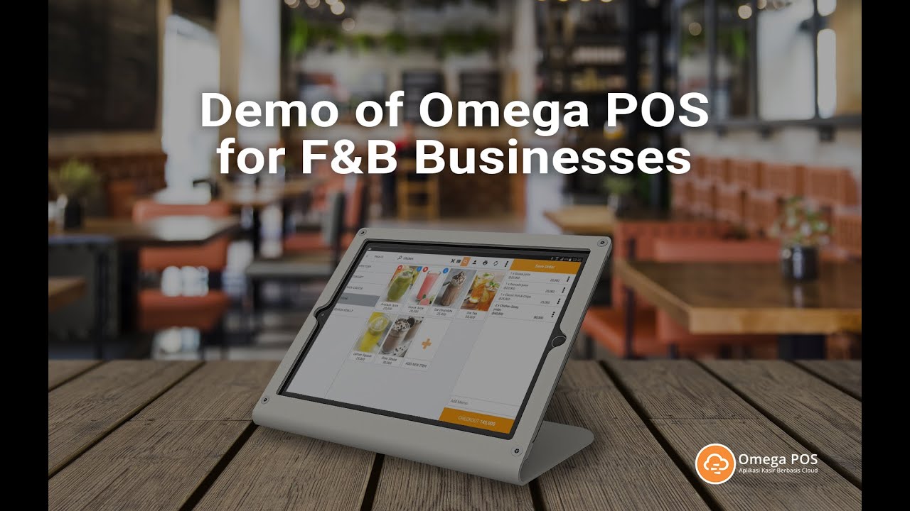 Demo of Omega POS for F&B Businesses - YouTube