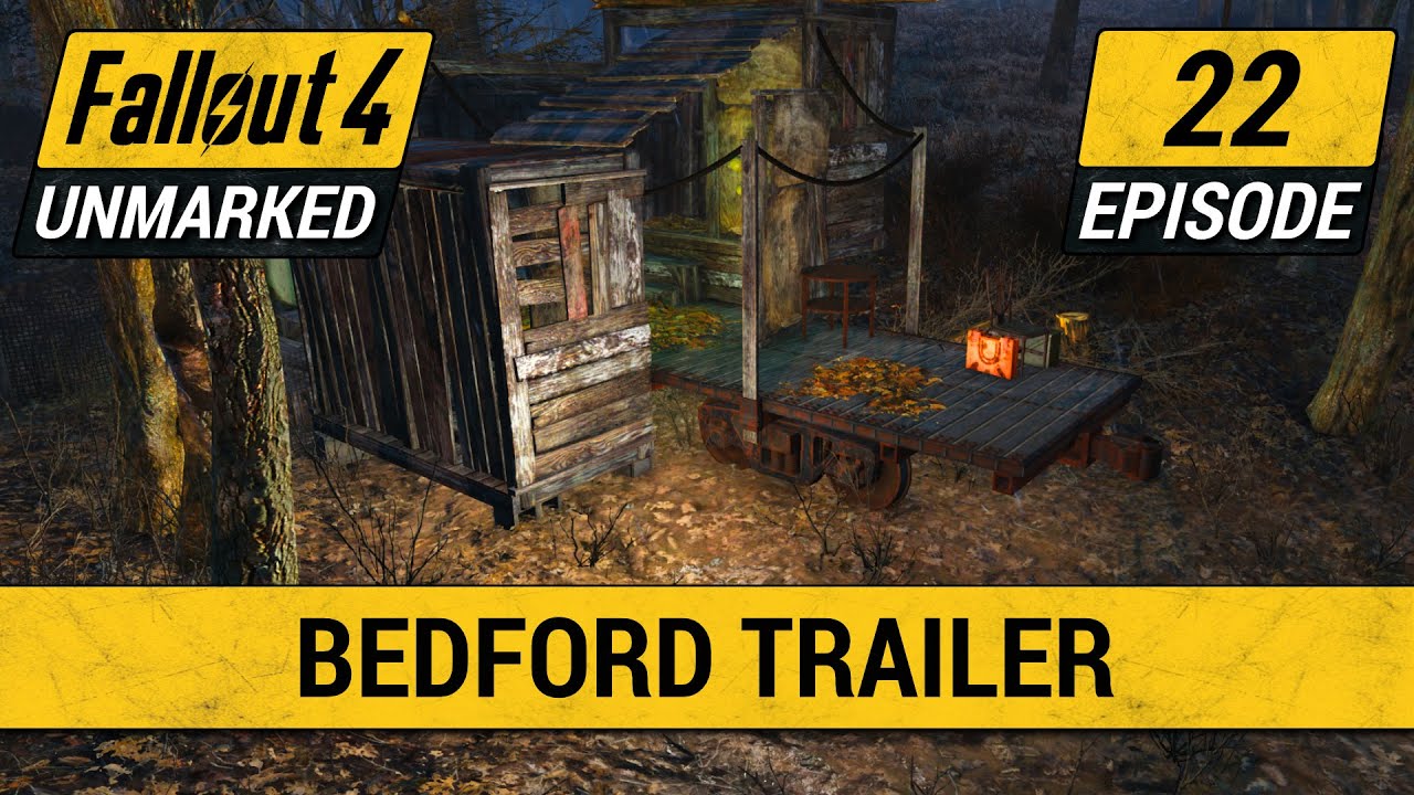 Abandoned Trailer Shack | Fallout 4 Unmarked | Ep. 22 - YouTube