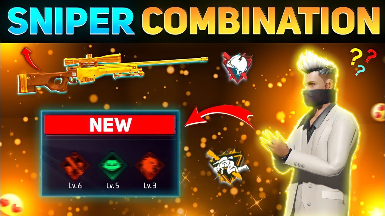 The Best Sniper Character Combination in Free Fire 2024 | Free Fire Max ...